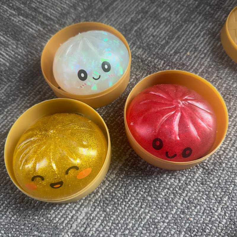 Dumpling Squishy Gold - Etsy