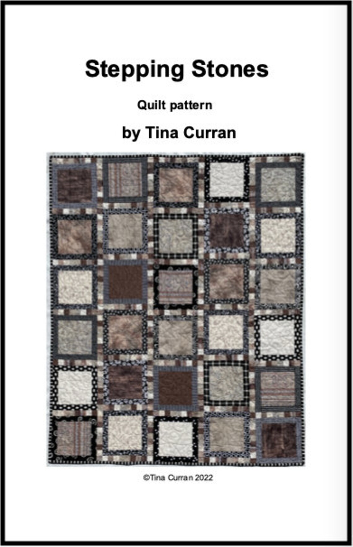 PDF Quilt Pattern Digital Pattern for Stepping Stones Quilt - Etsy