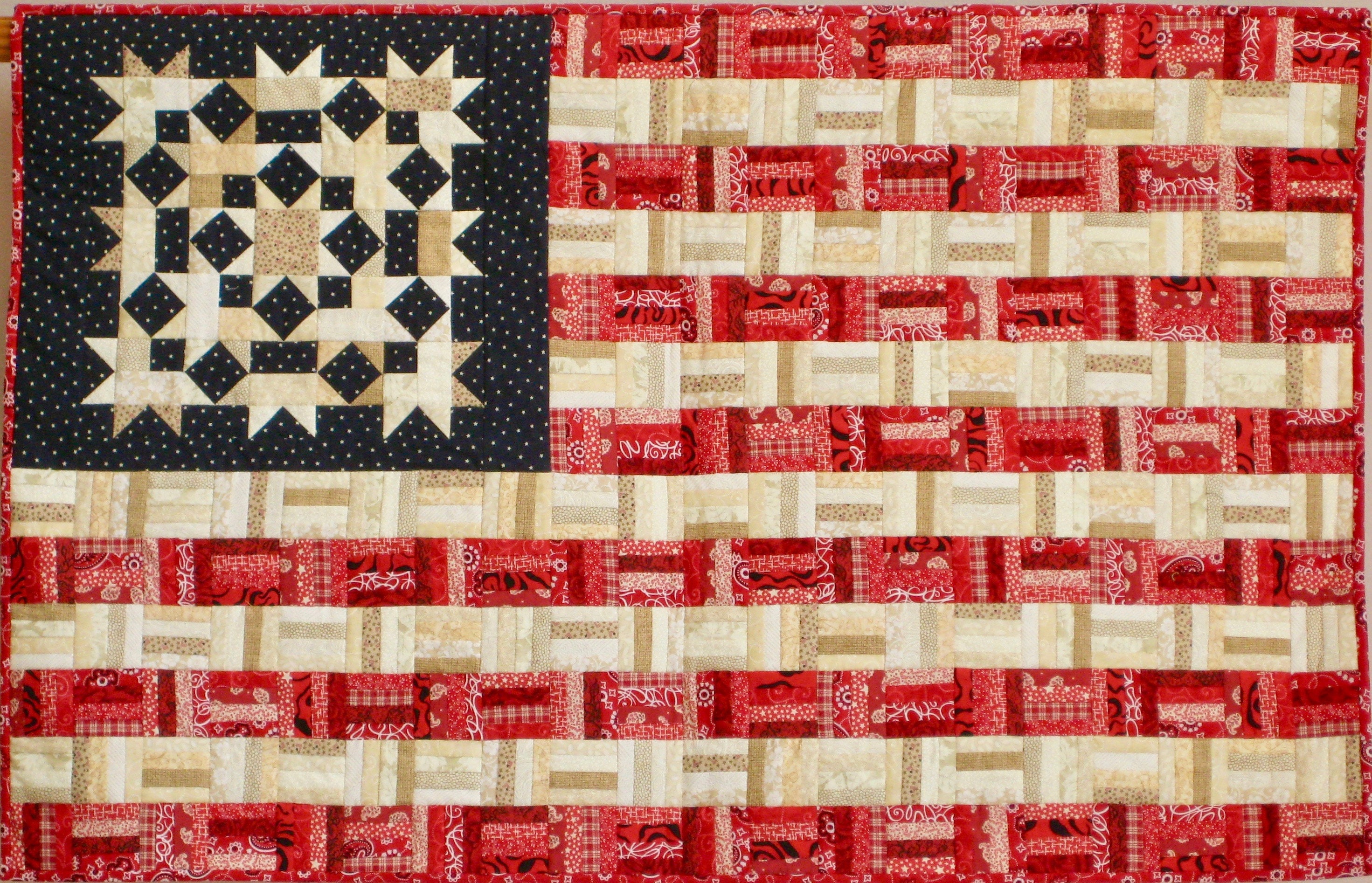 Confederate Flag Quilt Pattern Easy