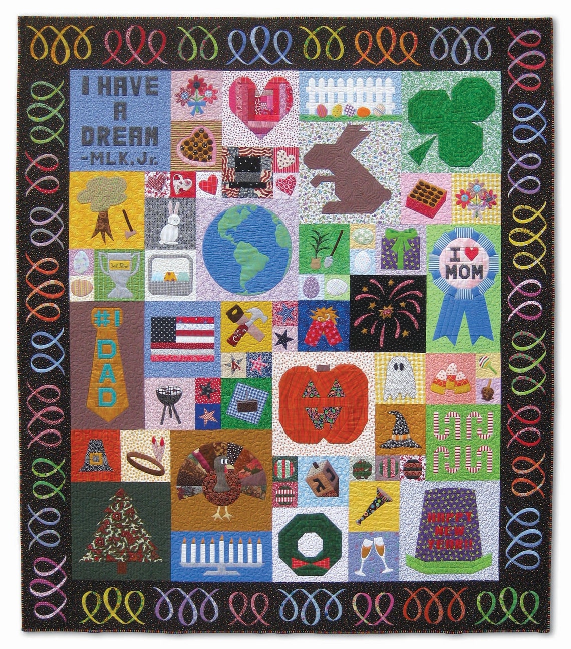 Log Cabin Heart Wall Quilt - Etsy
