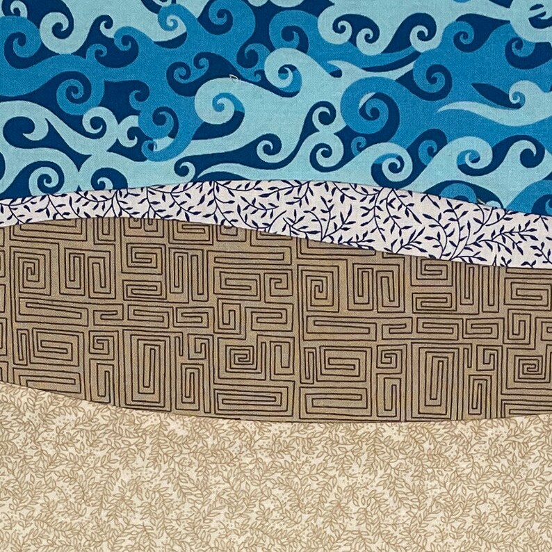 Quilt Pattern Paper Pattern for Beach Club Wall Quilt - Etsy