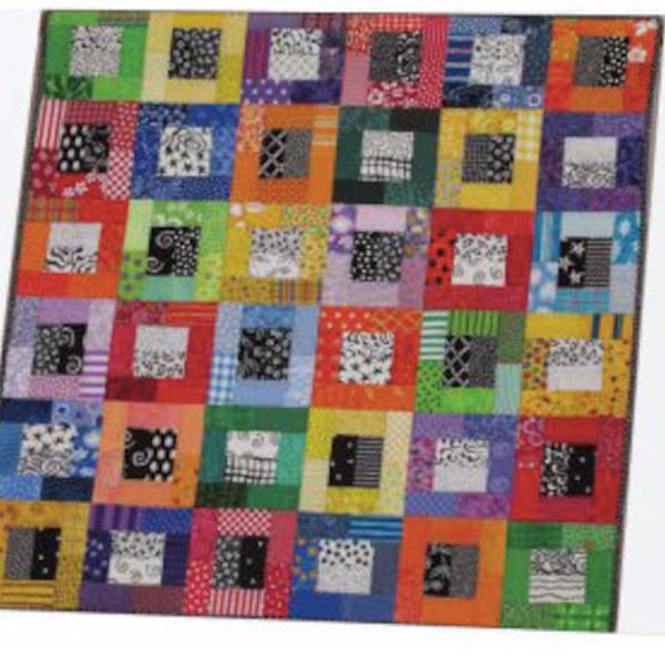 Color Block Quilt - Etsy