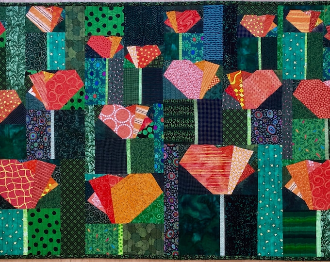 Poppy Quilt Pattern - Etsy