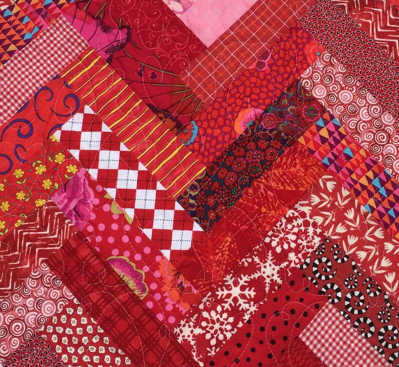 Quilt Pattern Paper Pattern for New Slant on Hearts Quilt - Etsy