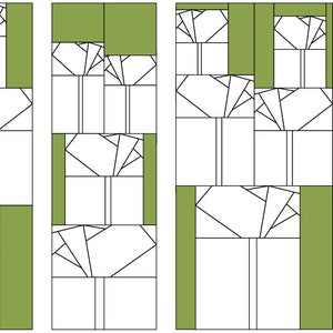 Quilt Pattern -- Paper Pattern for California Poppies Quilt - Etsy