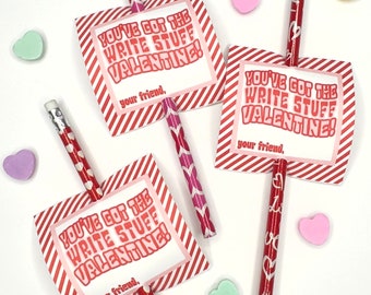 Valentine Pencil Digital Download - Etsy