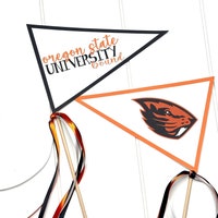Custom Mini Pennant, Waving Hand Flag, Small Triangle Pennant Flag ...