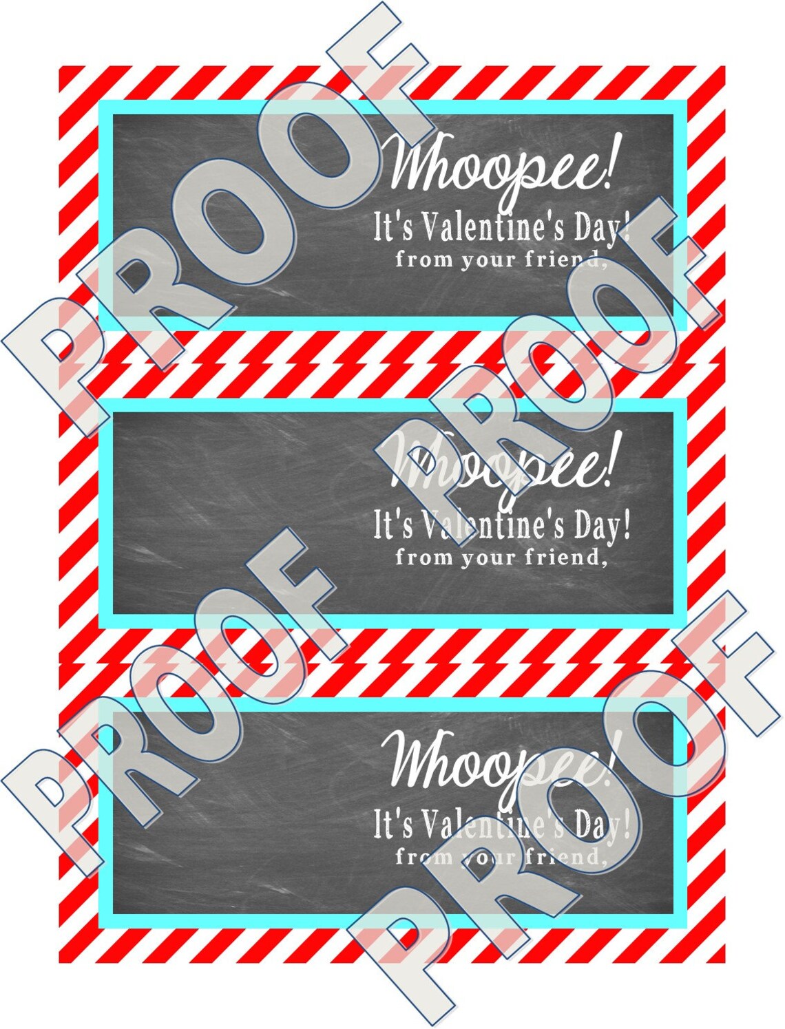 PRINT YOUR OWN Whoopee Cushion Valentine's Day Treat Tags - Etsy