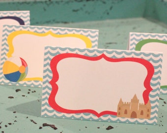 Beach Food Labels - Etsy