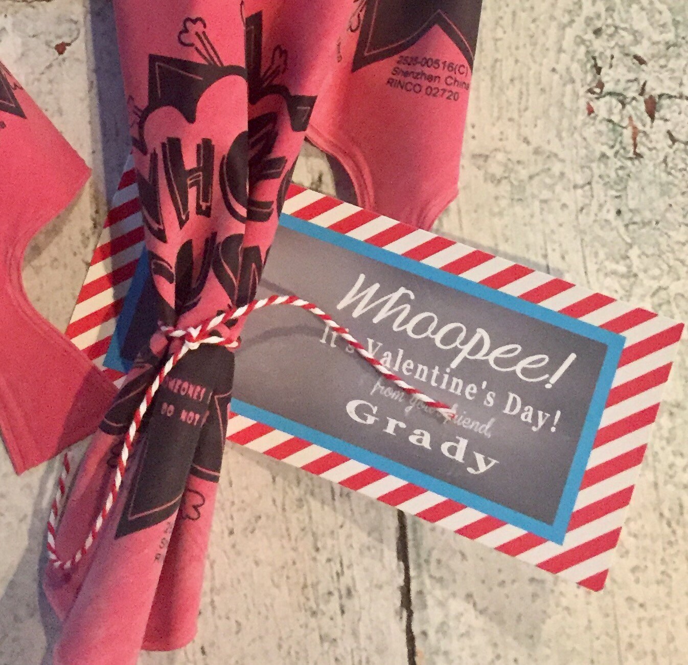 PRINT YOUR OWN Whoopee Cushion Valentine's Day Treat Tags - Etsy