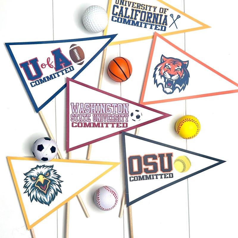 College Signing Day Table Ideas - Etsy