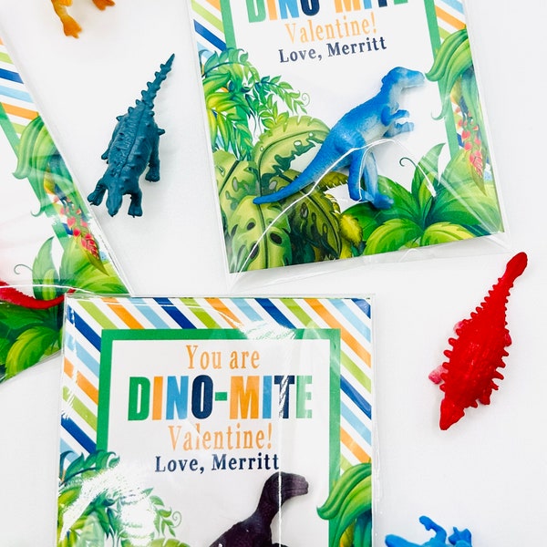 Dinosaur Valentine - Etsy