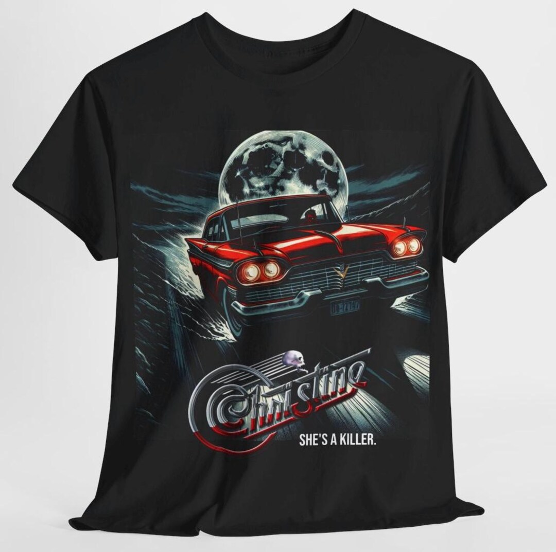 Christine T Shirt - 80’s Stephen King Horror Halloween Classic Retro ...