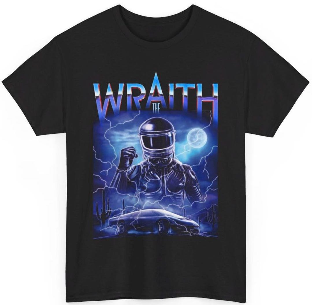 The Wraith T Shirt - 80’s Science Fiction Classic Retro Tee - New - Etsy