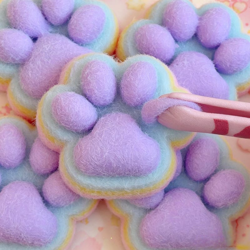 Squishy Paw Prints - Etsy