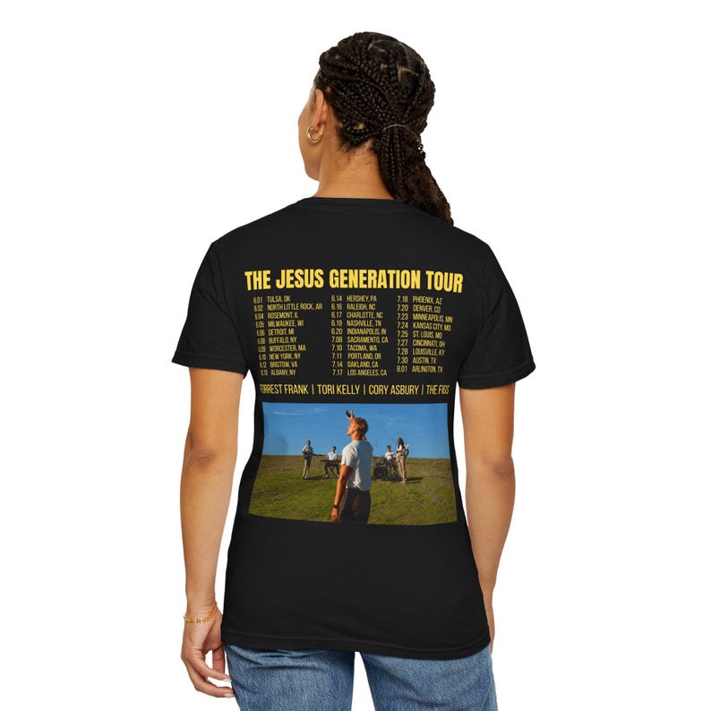Forrest Frank Jesus Generation Tour PNG Design (digital Download) - Etsy UK