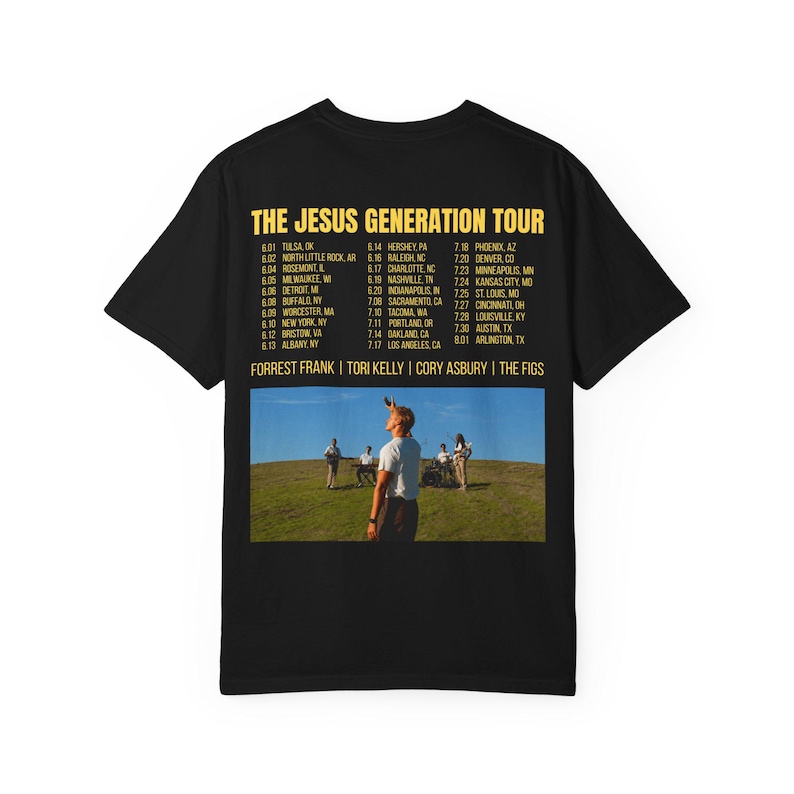 Forrest Frank Jesus Generation Tour PNG Design (digital Download ...
