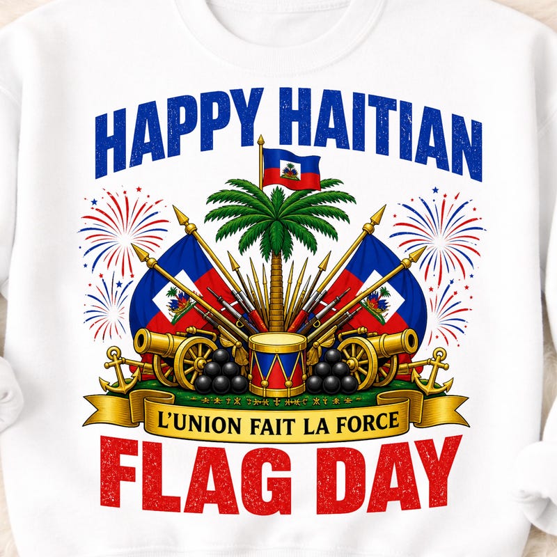 Haiti Flag Digital - Etsy