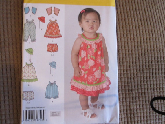 Simplicity 1700 Pattern for Dress Romper Set UNCUT - Etsy