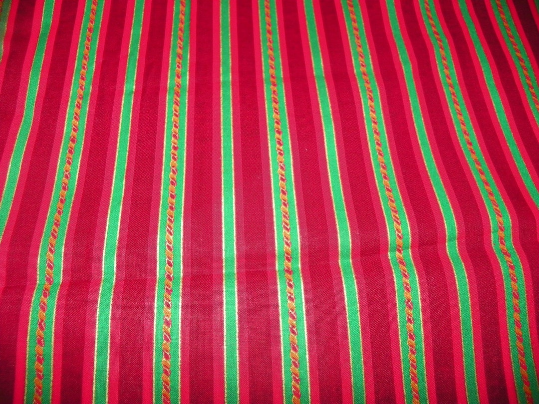 Christmas Fabric Red and Green Decor Project by Sharon Kessler Crafted ...