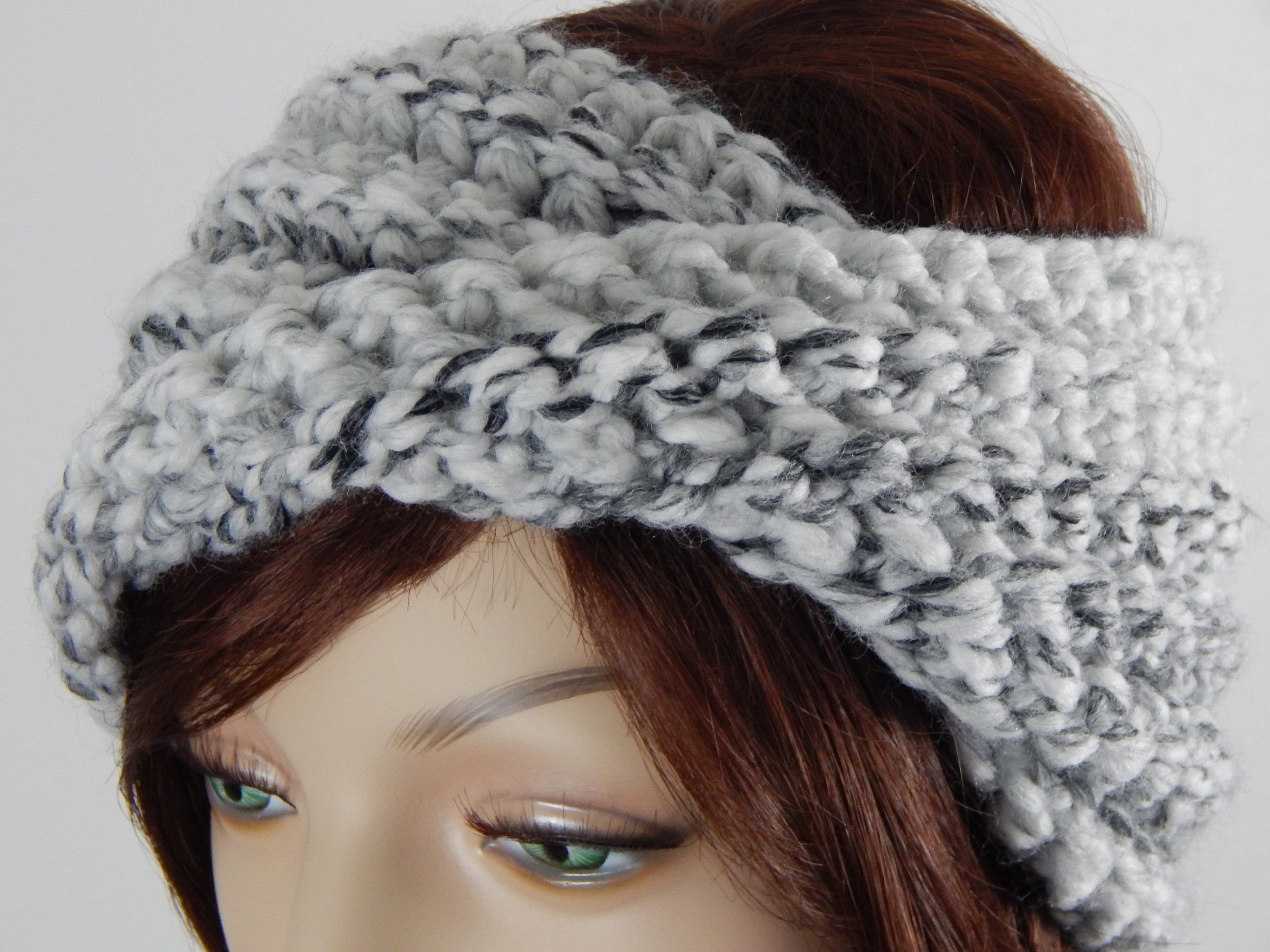Crochet PATTERN PDF, the Twisty Band Pattern, Wide Ear Warmer Headband ...
