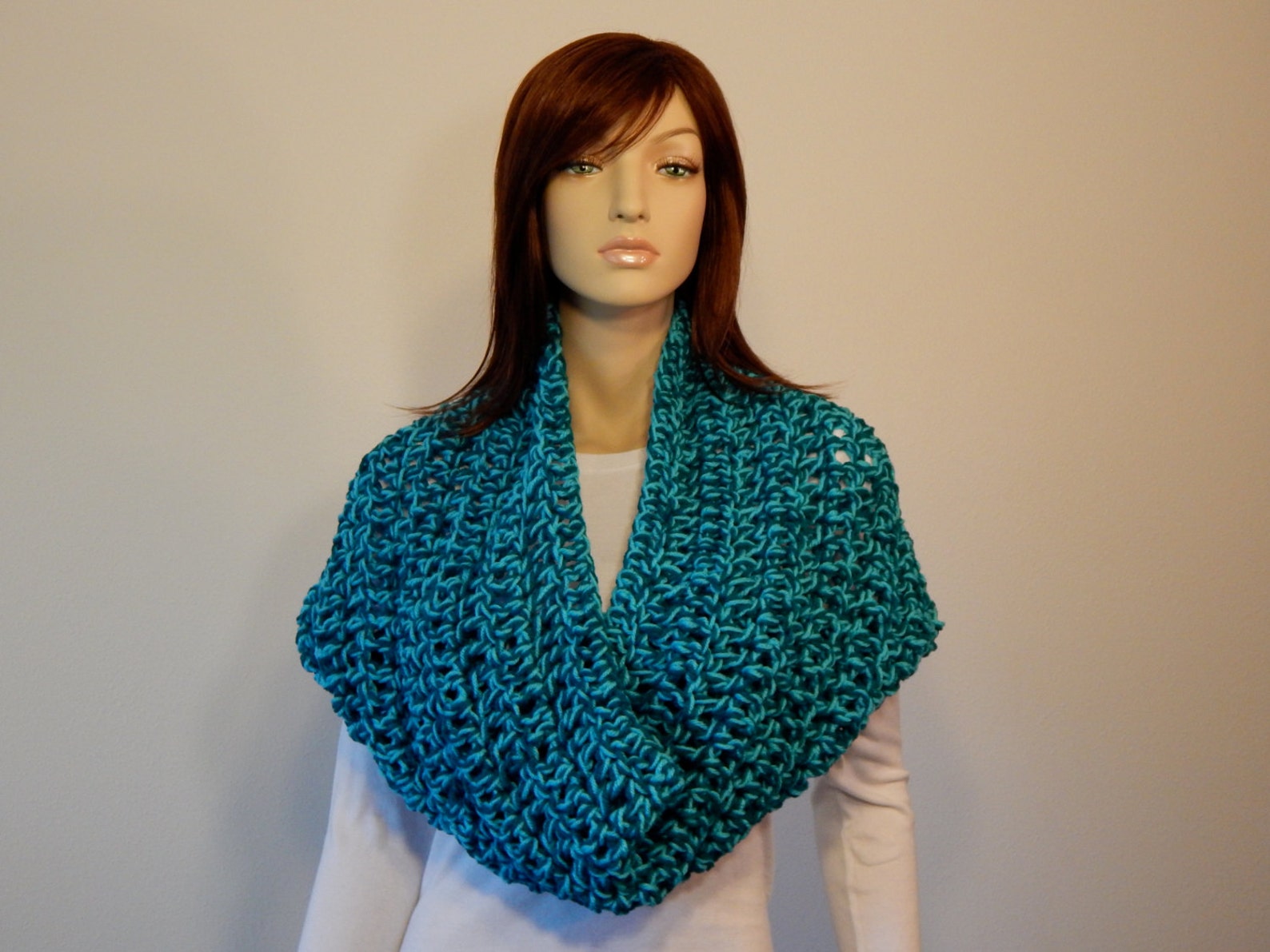 Crochet PATTERN PDF the Harbor Cowl Wide Cowl Scarf Pattern - Etsy
