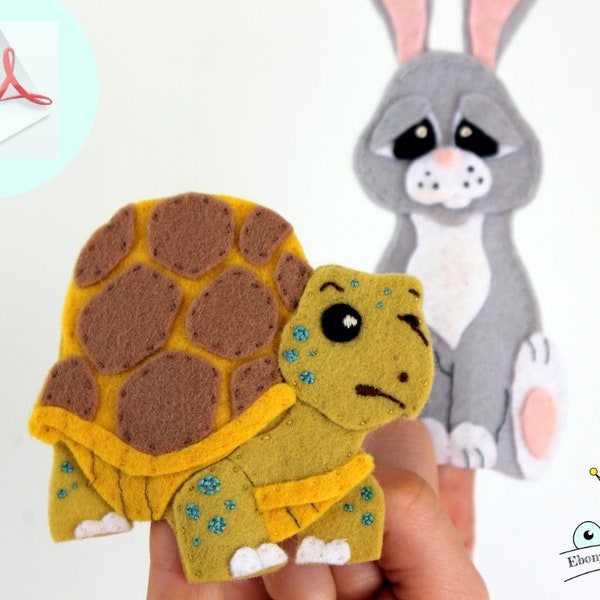 Turtle Finger Puppet - Etsy