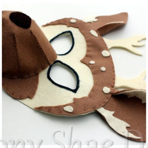 Deer Mask PATTERN. - Etsy