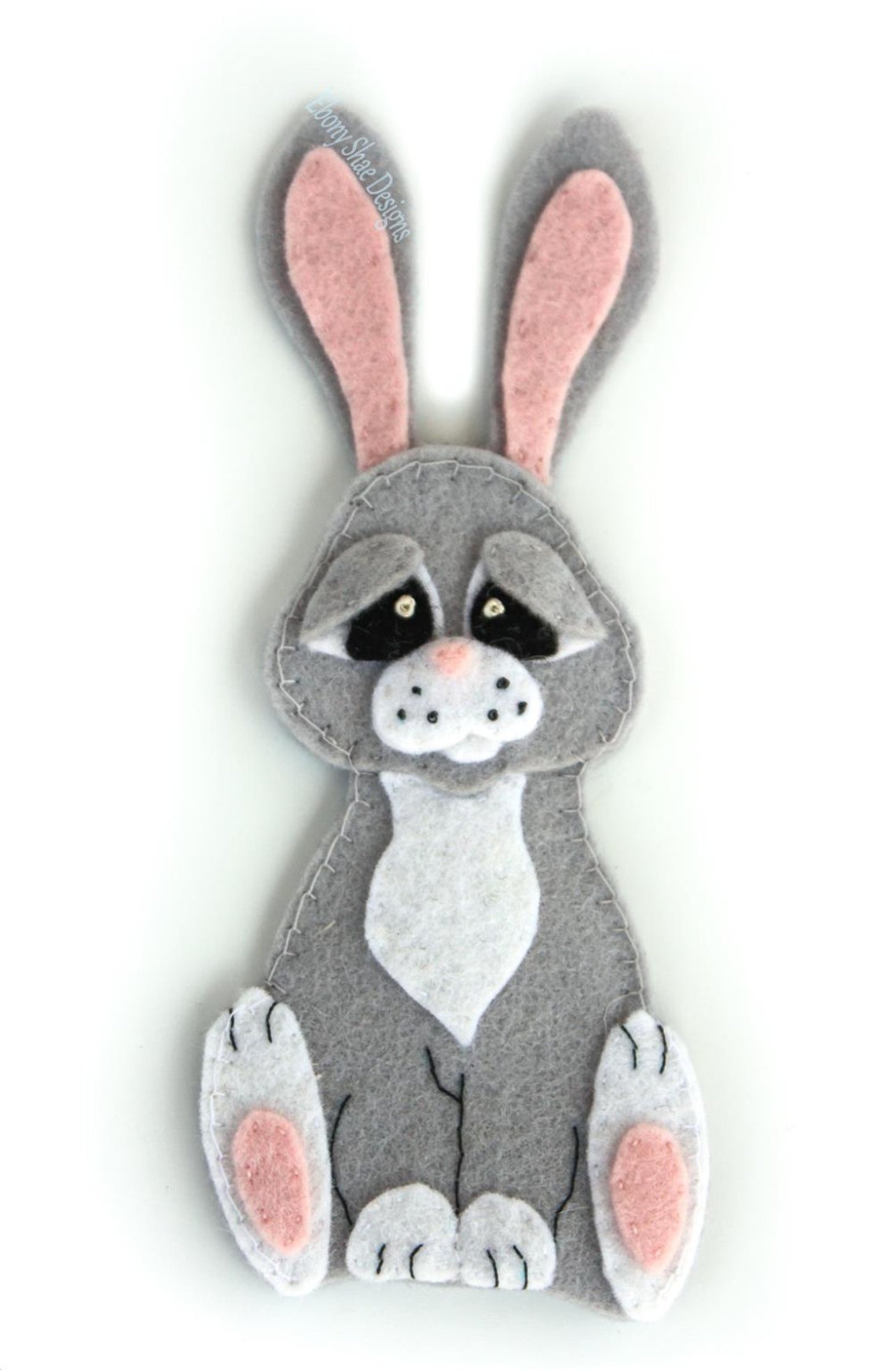 Rabbit Finger Puppet PATTERN. DIY Felt Finger Puppet. Animal - Etsy