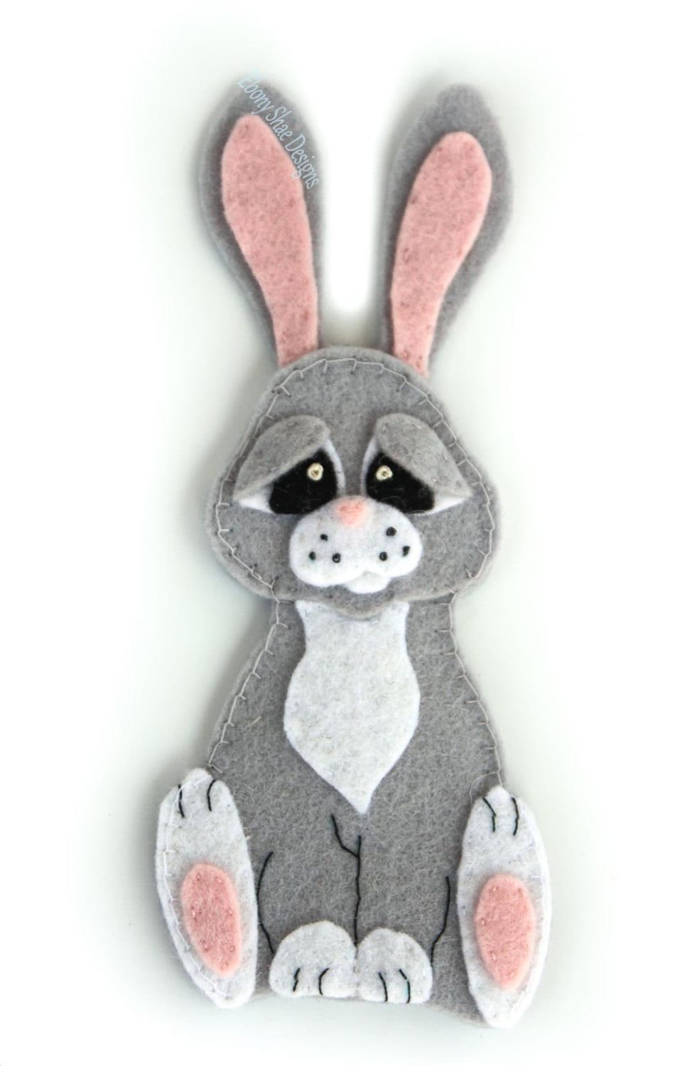 Rabbit Finger Puppet PATTERN. DIY Felt Finger Puppet. Animal - Etsy