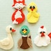 Finger Puppets PATTERN Set Chicken Little. - Etsy