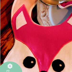 Fox Baby Bib, Sewing Pattern. Fox Bib Tutorial, Instant Download. - Etsy