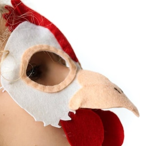 Hen Mask PATTERN. Kids Felt Mask Sewing Pattern. - Etsy
