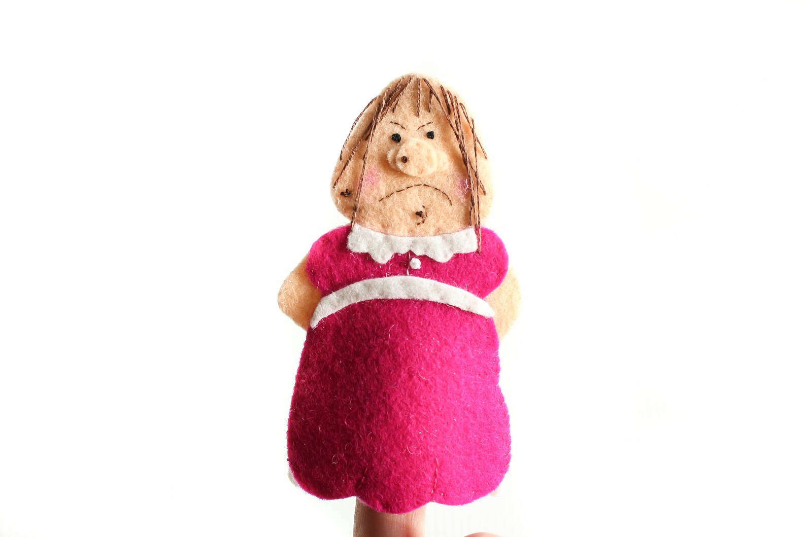 Cinderella Finger Puppets. DIY Felt Toy. - Etsy