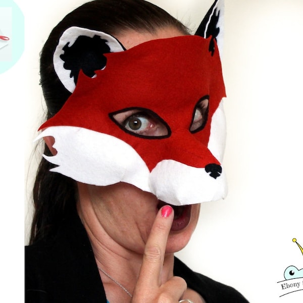 Fox Mask - Etsy
