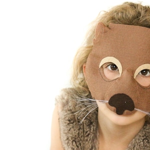 Wombat Mask PATTERN. Kids Felt Mask Sewing Pattern PDF. - Etsy