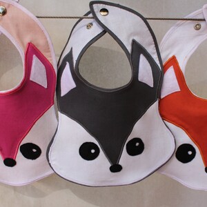 Fox Baby Bib, Sewing Pattern. Fox Bib Tutorial, Instant Download. - Etsy