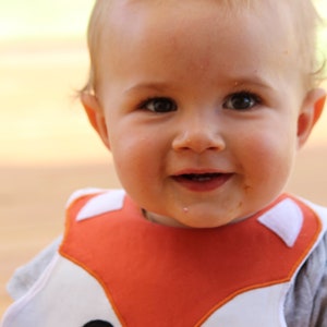 Fox Baby Bib, Sewing Pattern. Fox Bib Tutorial, Instant Download. - Etsy