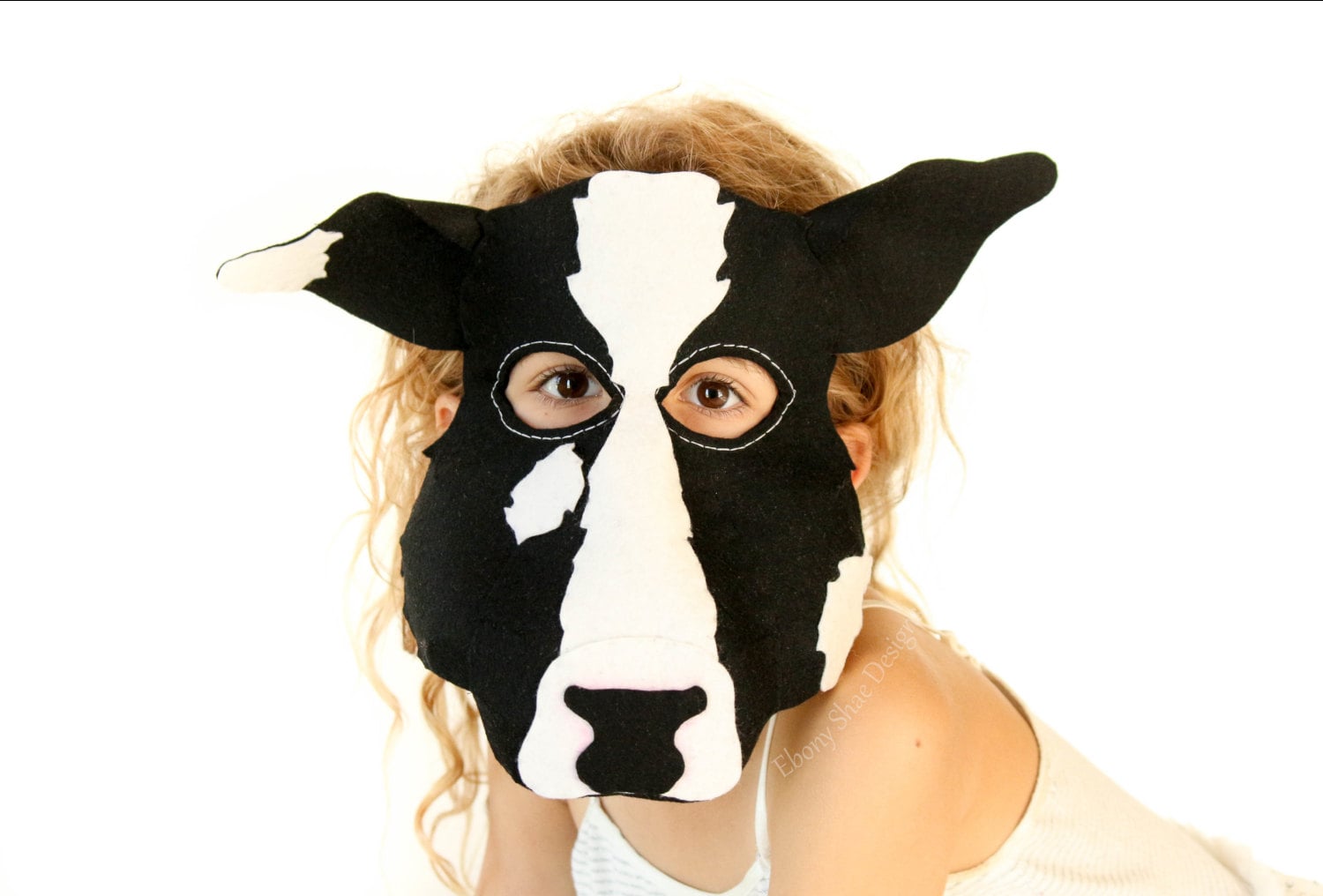 Cow Mask PATTERN. Kids animal mask. - Etsy
