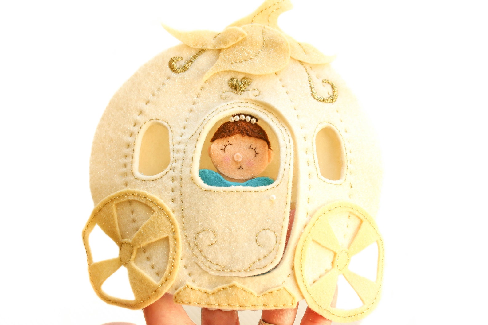 Cinderella Finger Puppets. DIY Felt Toy. - Etsy