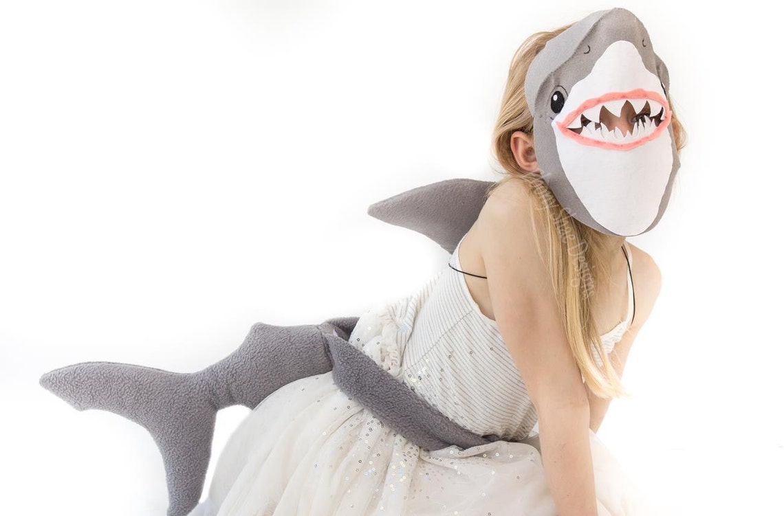 Shark Mask PATTERN. Kids Felt Mask Sewing Pattern. - Etsy