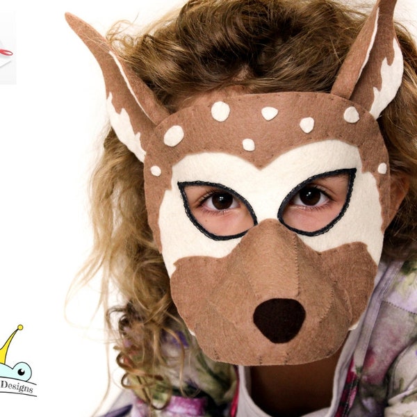 Deer Mask - Etsy