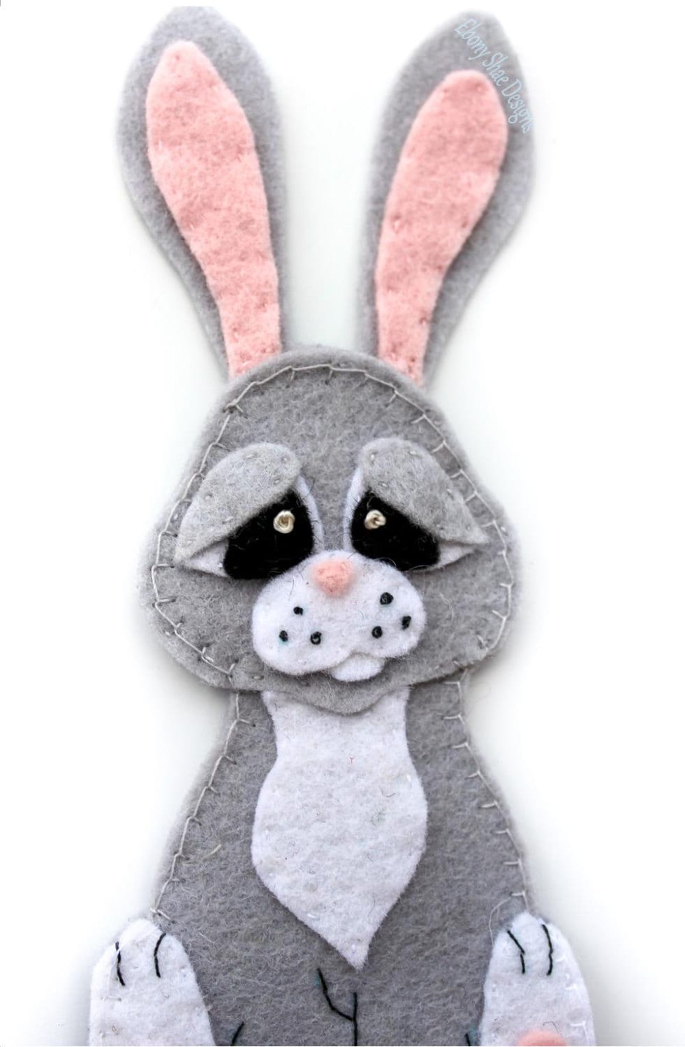 Rabbit Finger Puppet PATTERN. DIY Felt Finger Puppet. Animal - Etsy