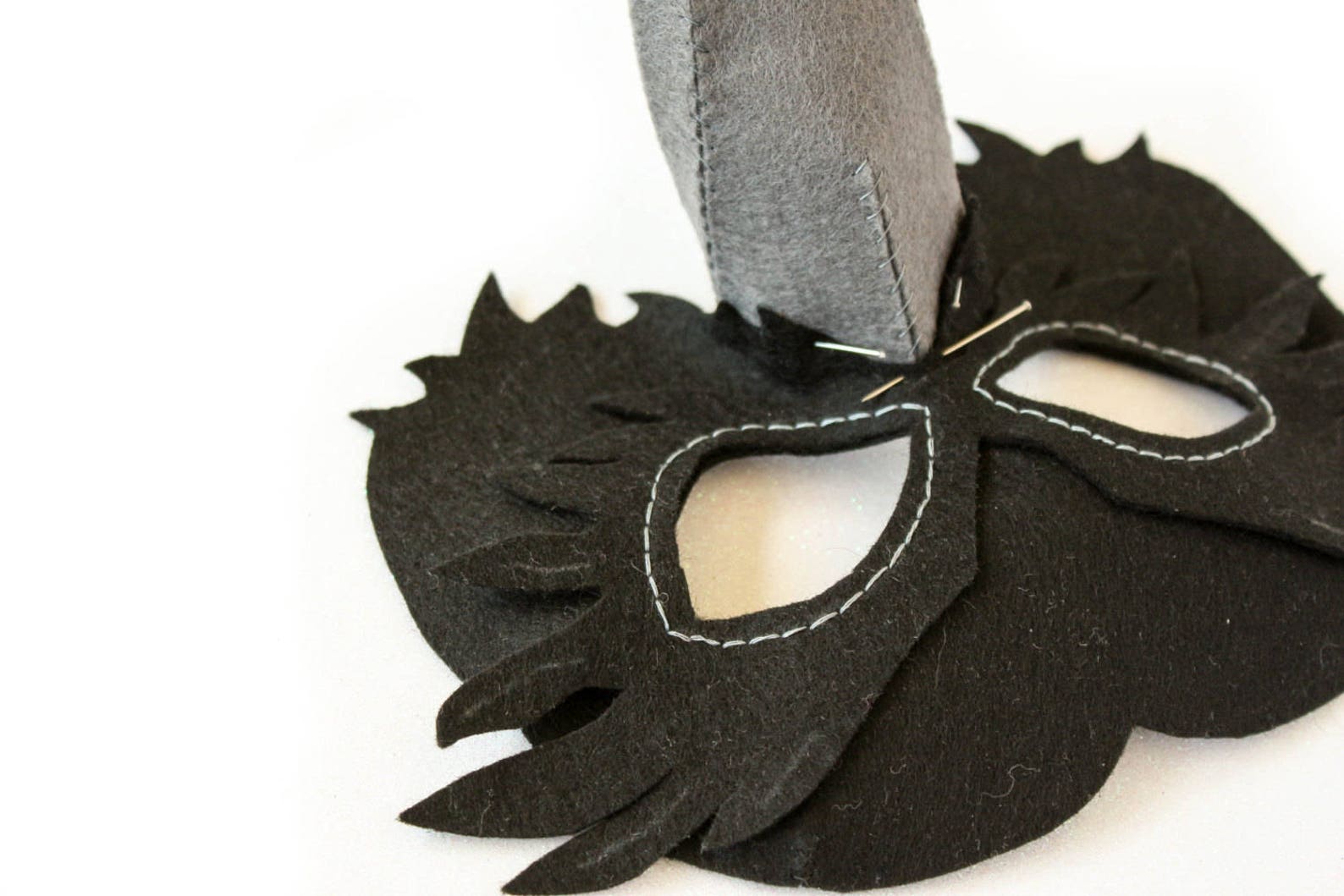 Raven Mask PATTERN. Kids Felt Mask Sewing Pattern PDF. - Etsy