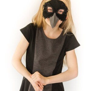 Crow Mask PATTERN. Raven Mask Pattern. - Etsy Australia