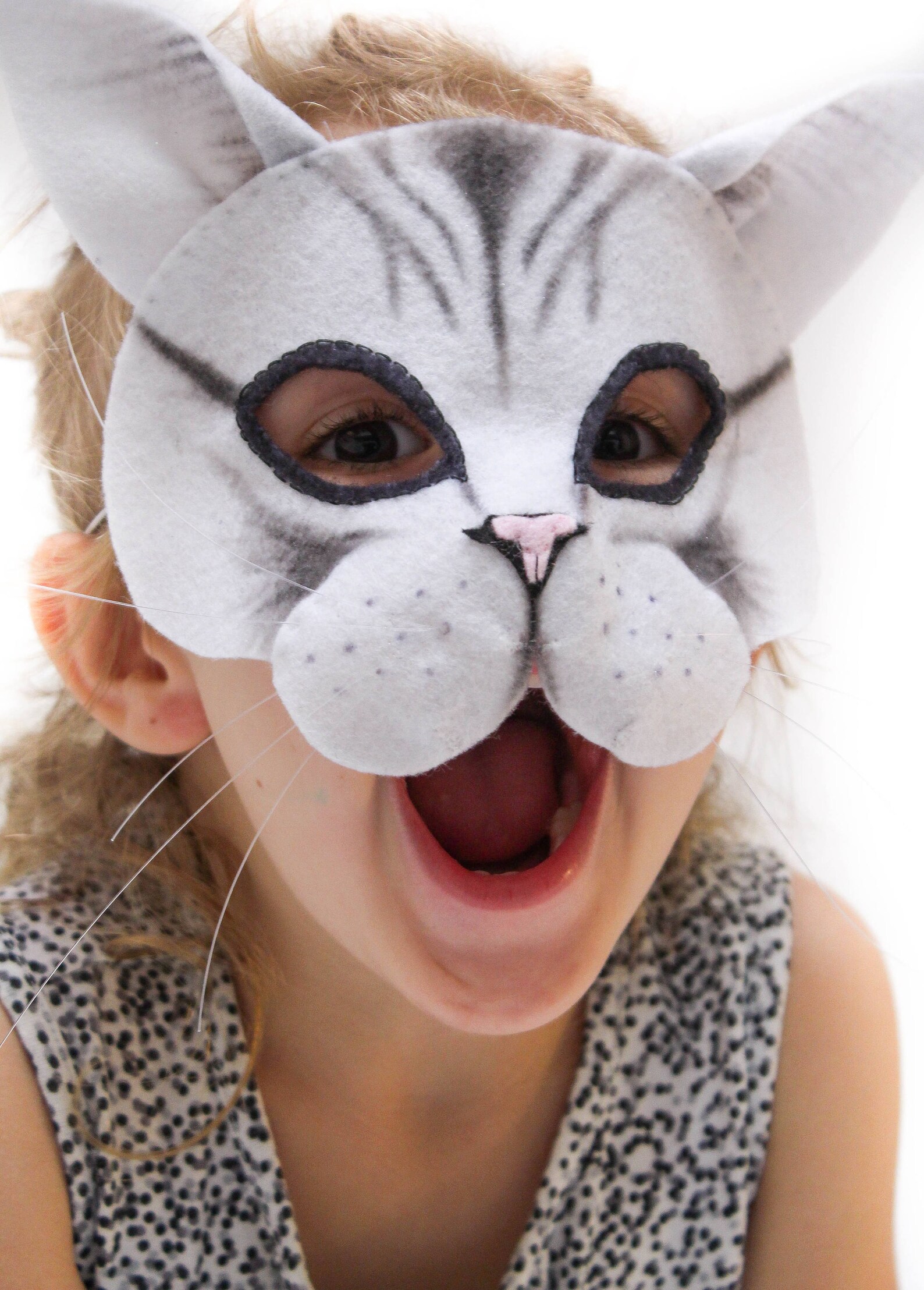 Cat Mask Sewing PATTERN. | Etsy