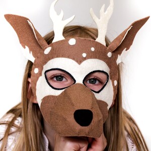 Deer Mask PATTERN. - Etsy