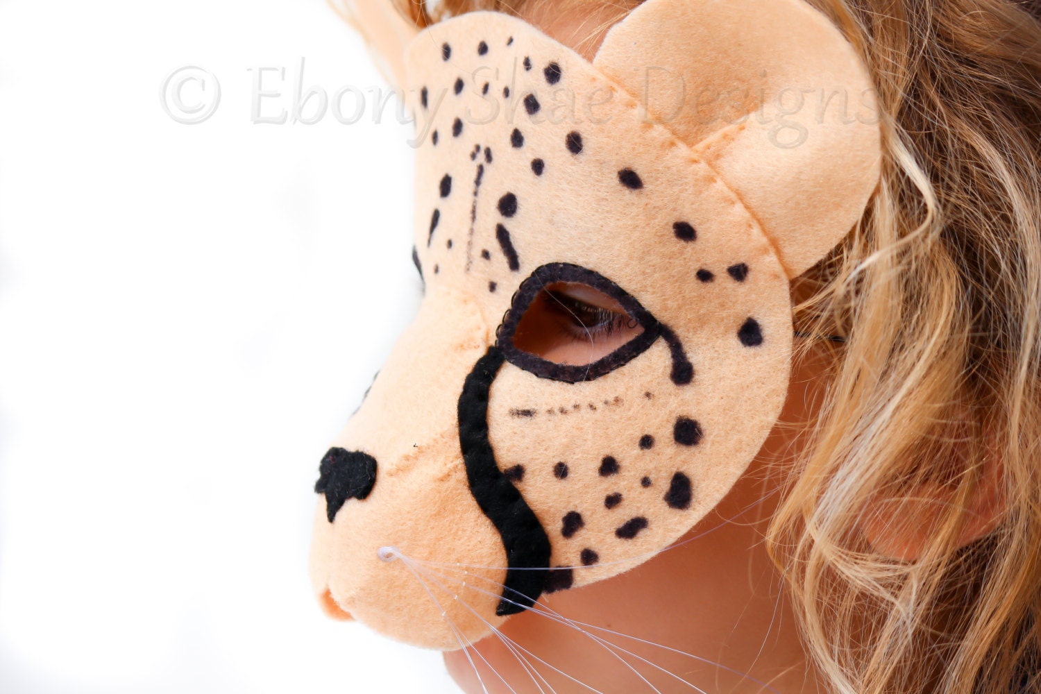 Cheetah Mask PATTERN. Kids Felt Mask Sewing Pattern. | Etsy