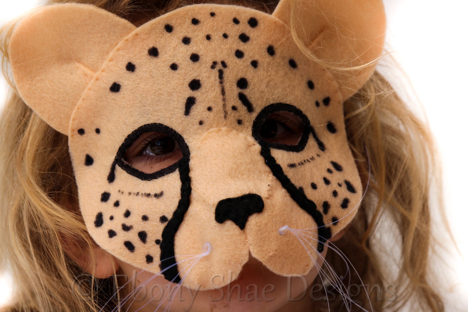 Cheetah Mask PATTERN. Kids Felt Mask Sewing Pattern. | Etsy