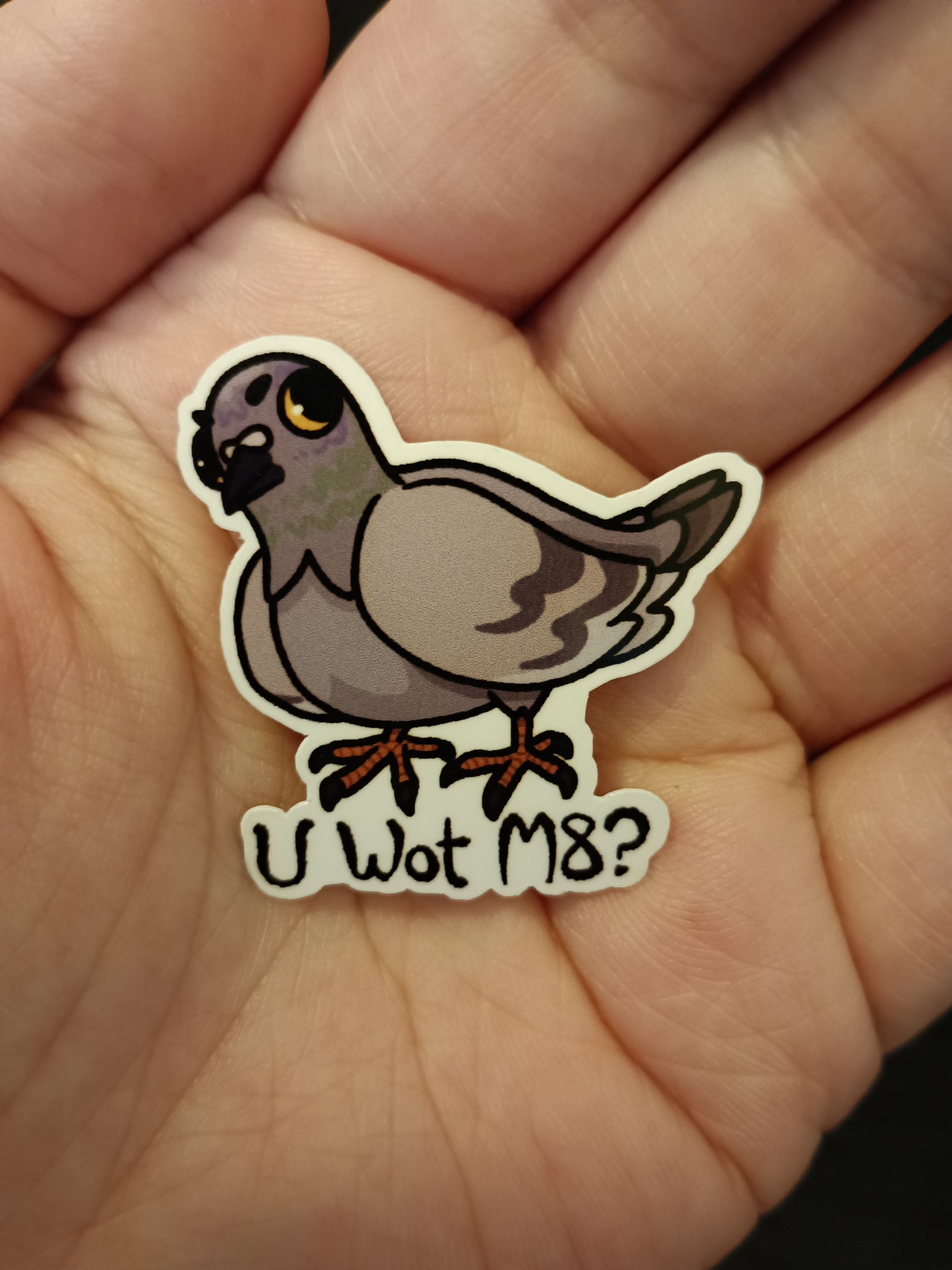 Frumpy Friends - Mini Vinyl Stickers - Etsy